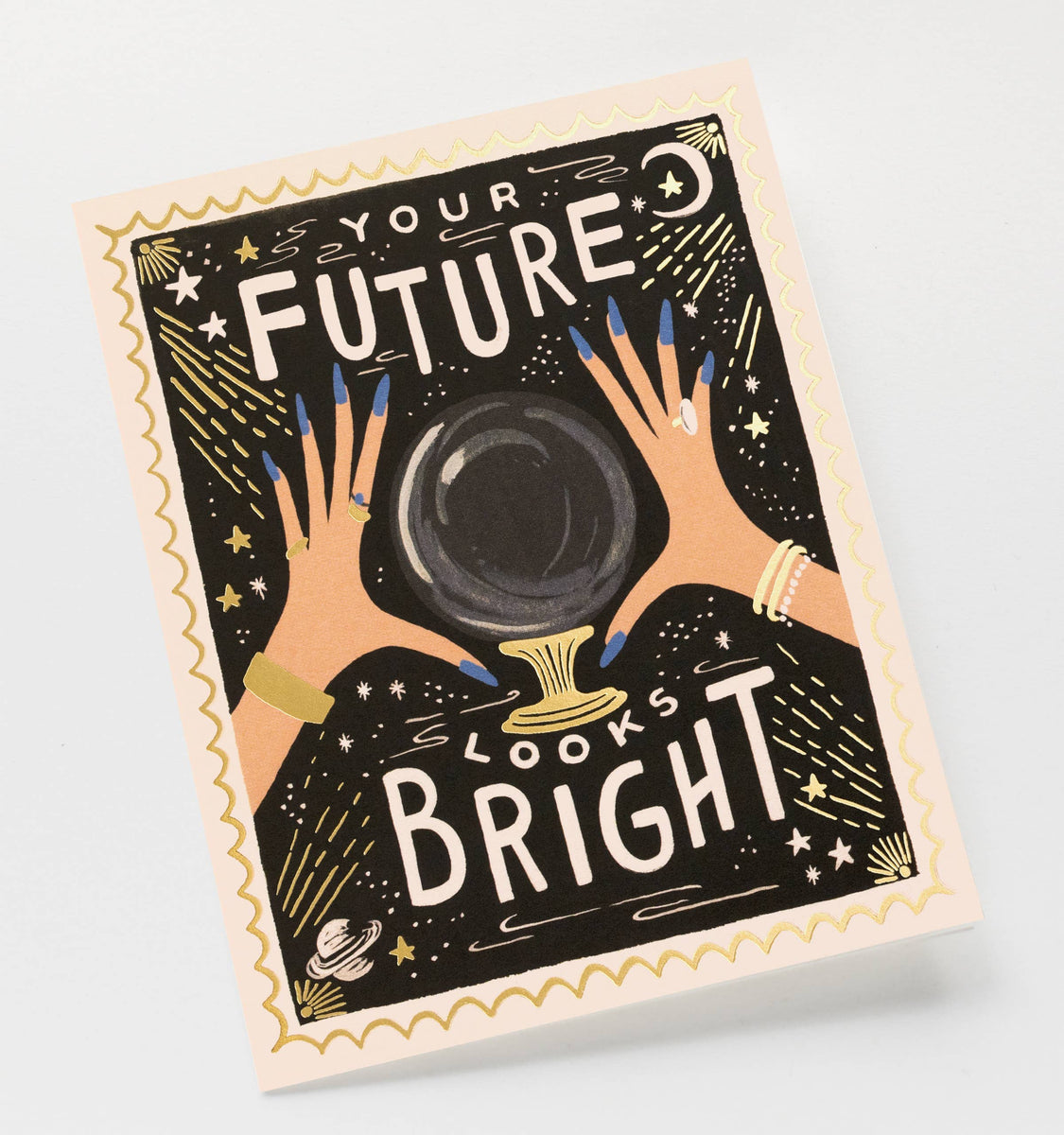 Your Future Looks Bright Card – Pink Olive