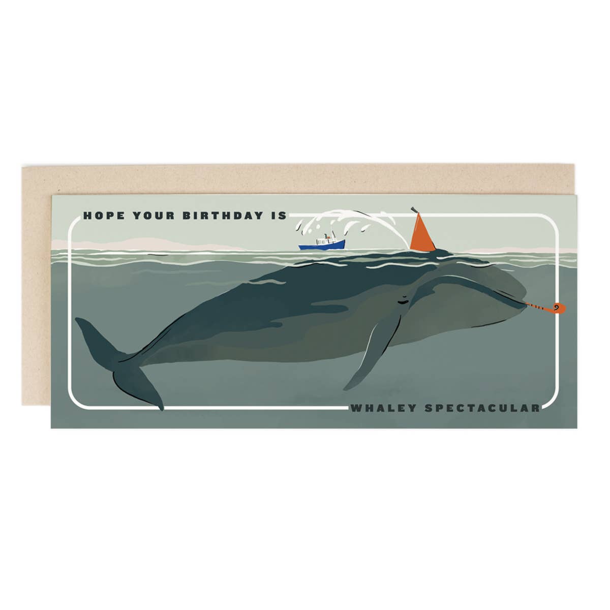 Whaley Spectacular Birthday: Single Card – Pink Olive