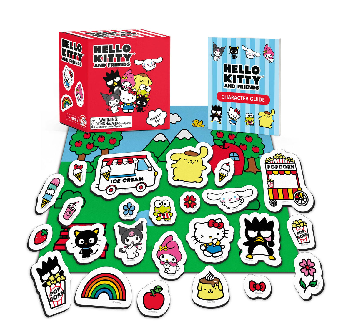 Hello Kitty And Friends Magnet Set – Pink Olive