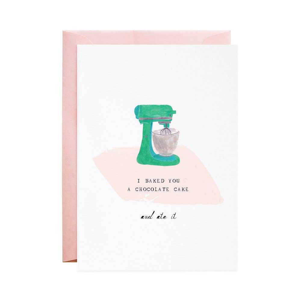 Kitchenaid - Birthday Greeting Card – Pink Olive