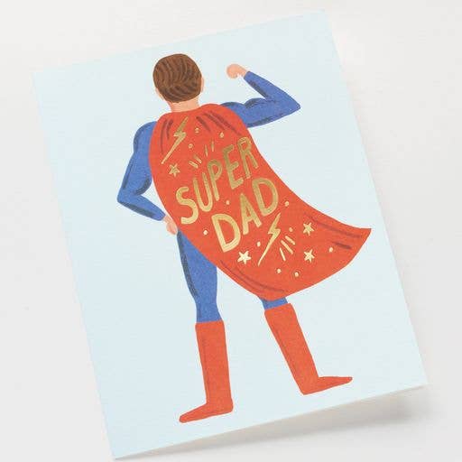 Super Dad Card – Pink Olive