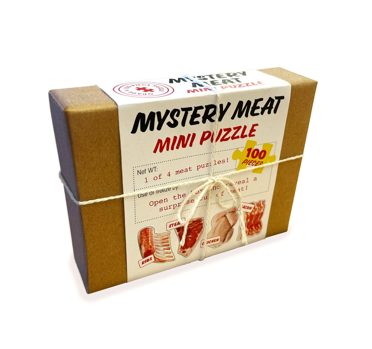 Mystery Meat Mini Puzzle CDU of 12 – Pink Olive