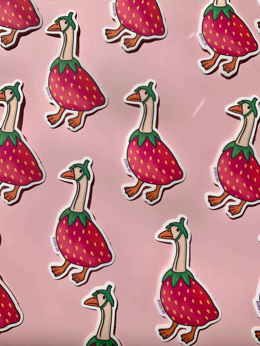 Gooseberry Sticker – Pink Olive