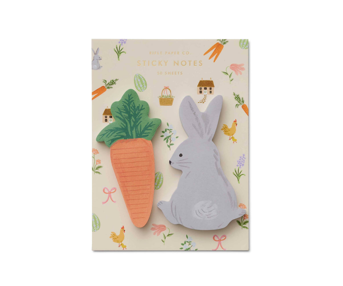 Spring Farm Sticky Notes – Pink Olive