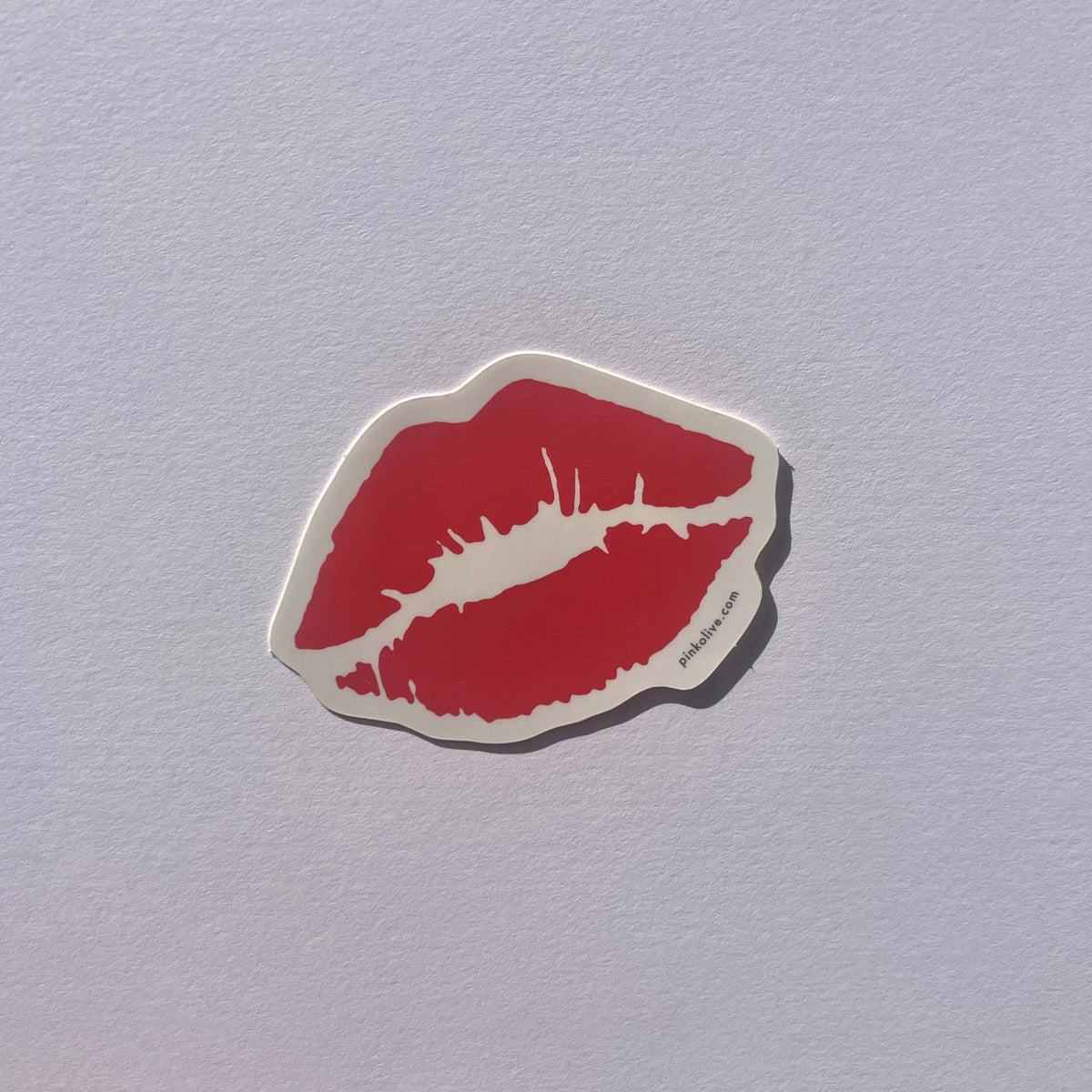 lipstick sticker – Pink Olive